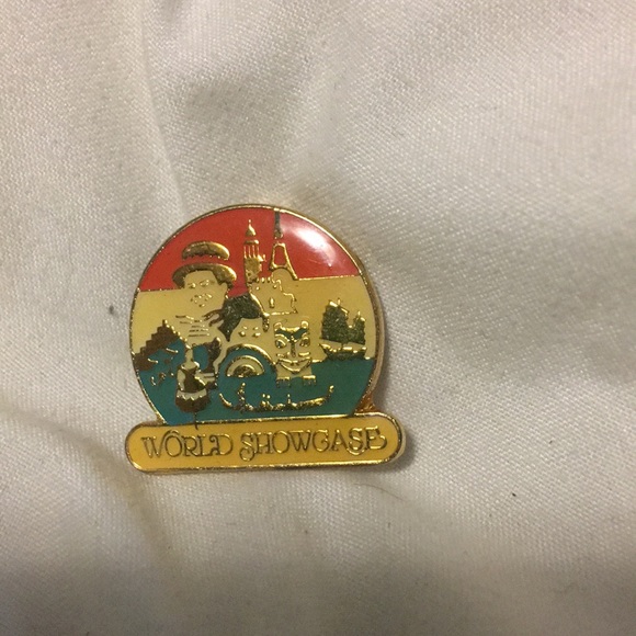 Disney | Jewelry | Epcot World Showcase Anniversary Pin | Poshmark